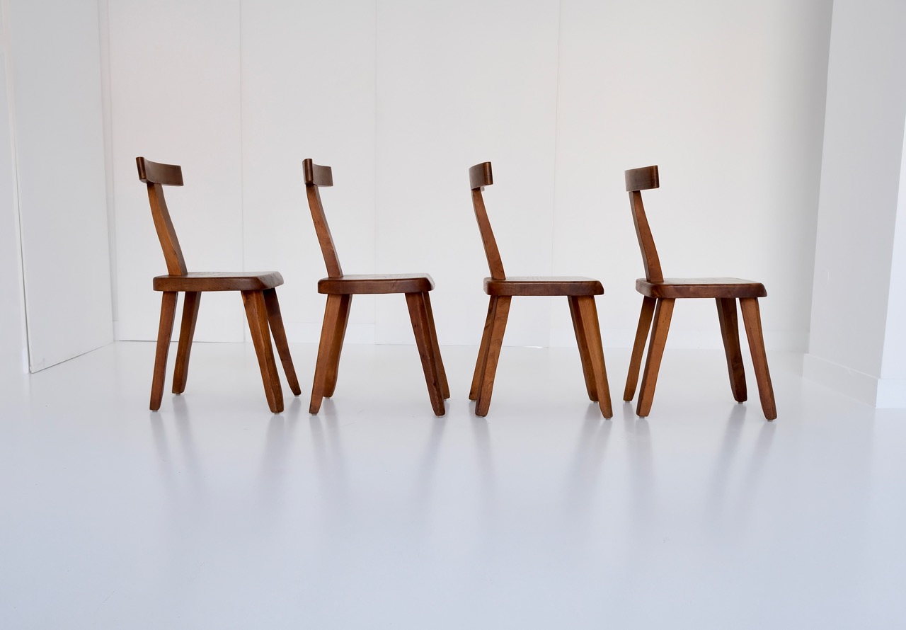 meet the flintstones (set of 4 t-chairs). | antibeige